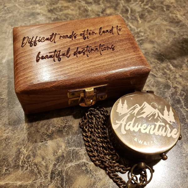 COMPASS, Customized Compass, Personalized Compass, Engraved Compass ...