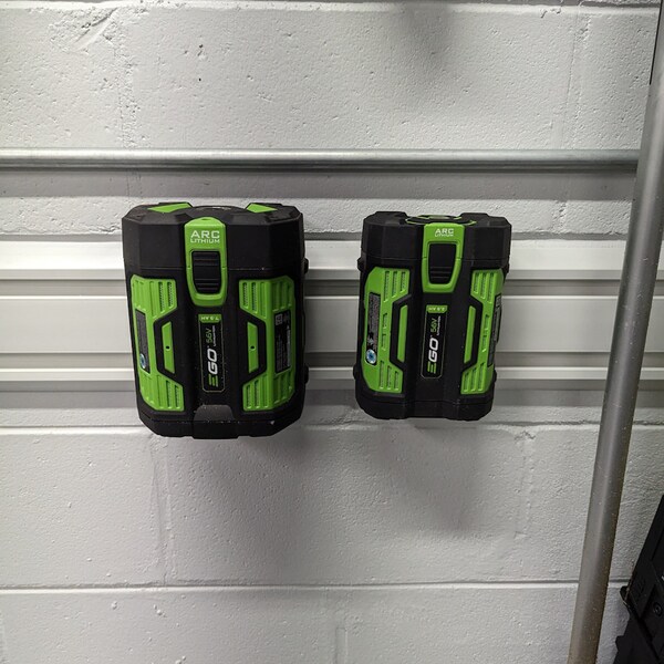 Ego 56V Battery Vertical Holder/mount 4 Battery Power Station - Holds 4 ...