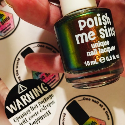 Mega Multichrome mystery Multi-color Shifting Polish: Custom-blended ...