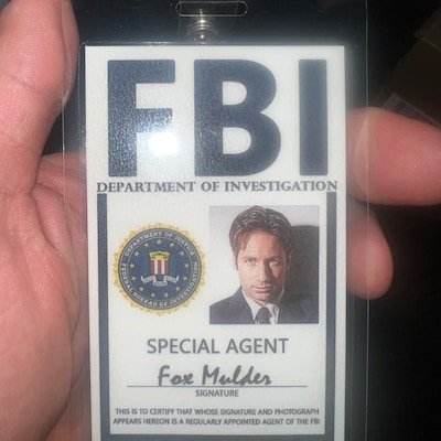 NCIS Special Agent ID Badge Card Cosplay Costume Name Tag Halloween ...