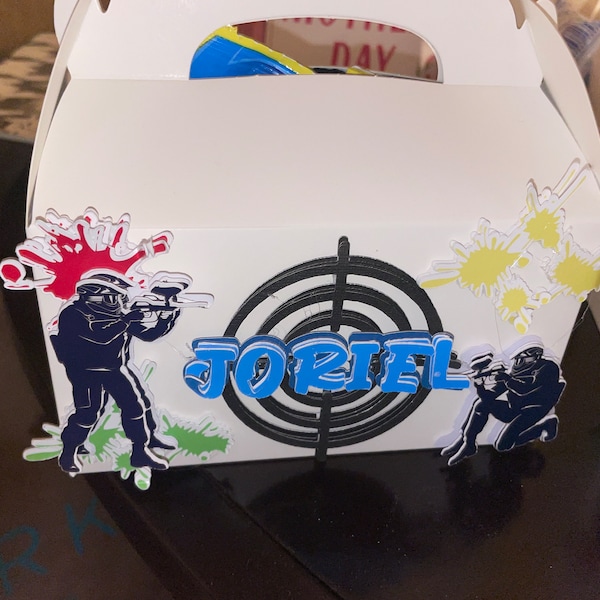 Customized Favor Boxes | Favor Boxes | Birthday | Treat Boxes | Gable ...