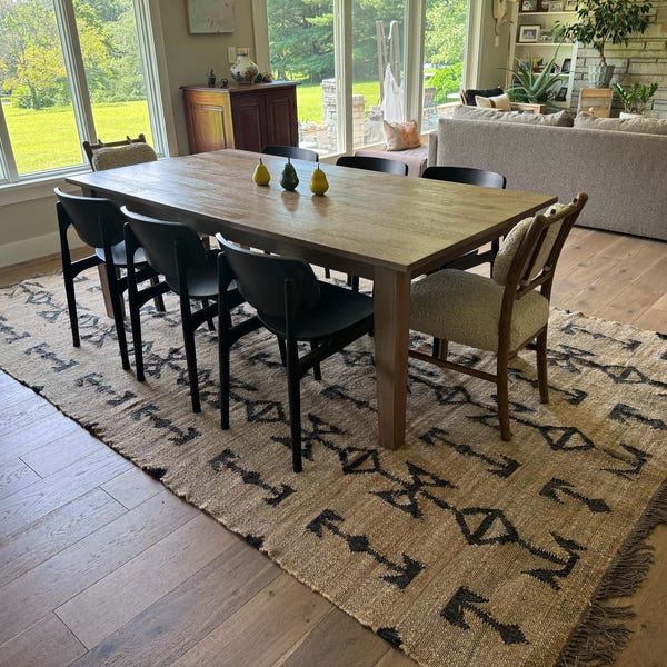 5x8 Ft. Indian Kilim Wool Jute Rug Rectangle Shape Rug Every Color ...