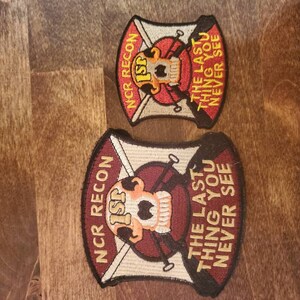 Fallout Inspired NCR Style Patch With 2.5x3.5 Hook - Etsy