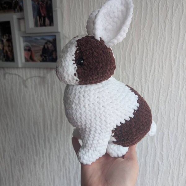 Crochet Pattern Realistic Mini Bunny Rabbit Amigurumi English PDF ...