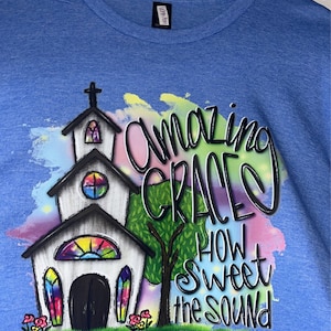 Amazing Grace Png, Country Church Design, Digital Download, Sublimation ...