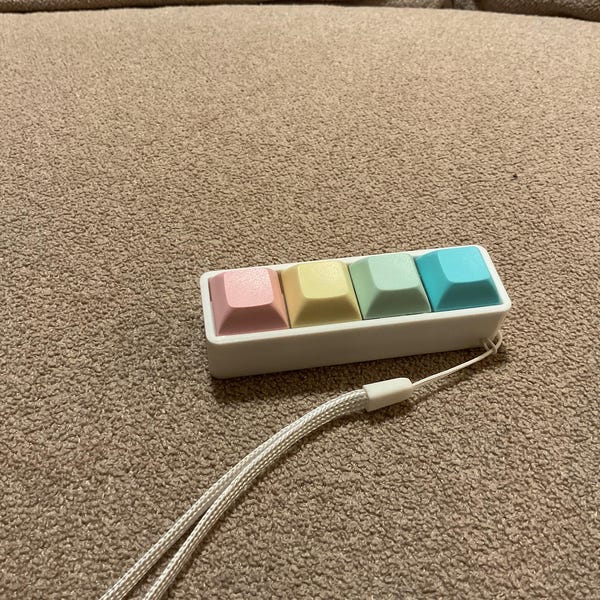 Minecraft Head Keyboard Clicky Fidget | Stim Toy, Stress Relief, ADHD ...