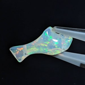 Ethiopian Smooth Welo Fire Polished Opal Rough Jewelry Making 22x6 MM ...