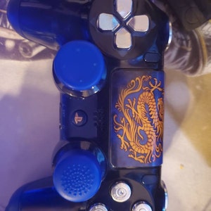 Personalized Playstation 4 PS4 Controller Custom Touchpad Full Color ...