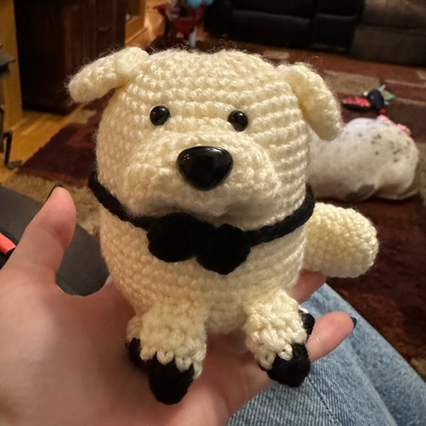 The Secret Agent Dog Crochet Pattern - Etsy