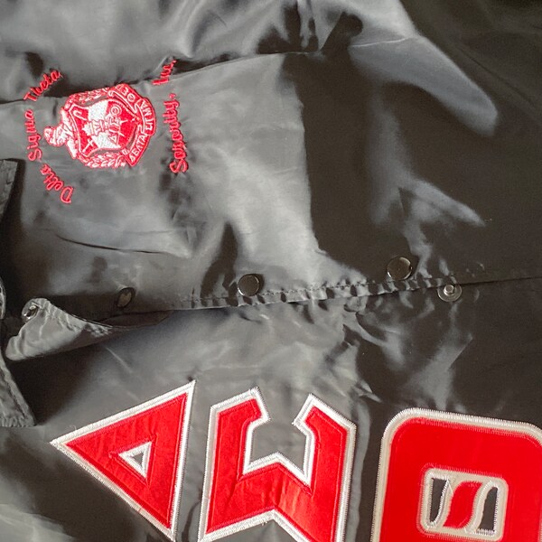 Diva 1913 Silver Bomber Jacket Delta Sigma Theta Paraphernalia - Etsy
