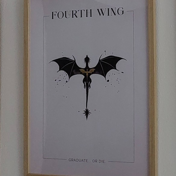 The Quadrants Fourth Wing Rebecca Yarros - Etsy