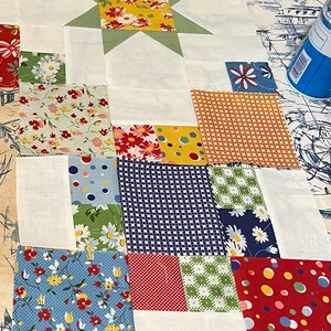 Scrap Soup Quilt Pattern by Karen Bennett 4 Quilt Sizes 2 - Etsy