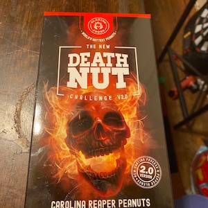Original Death Nut Challenge World's Hottest Peanuts With Carolina ...