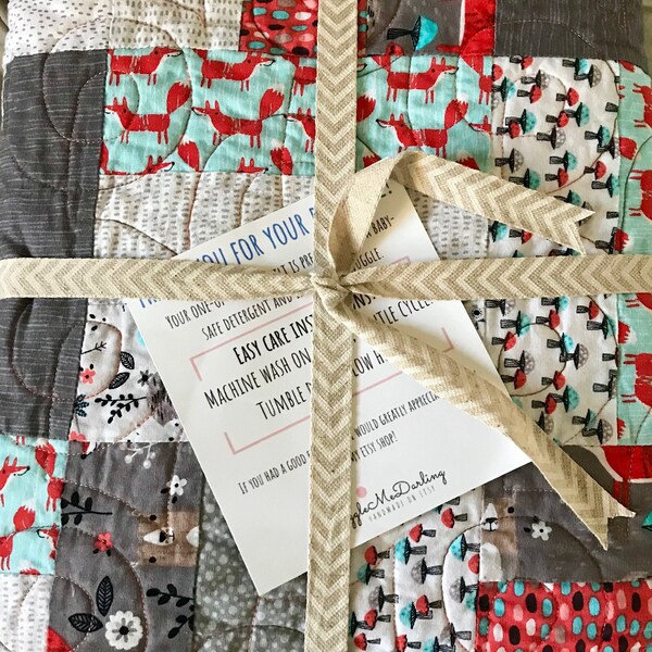 Beth Dutton Yellowstone Quilt Inspired, Handmade, Quilt, Red and Black ...