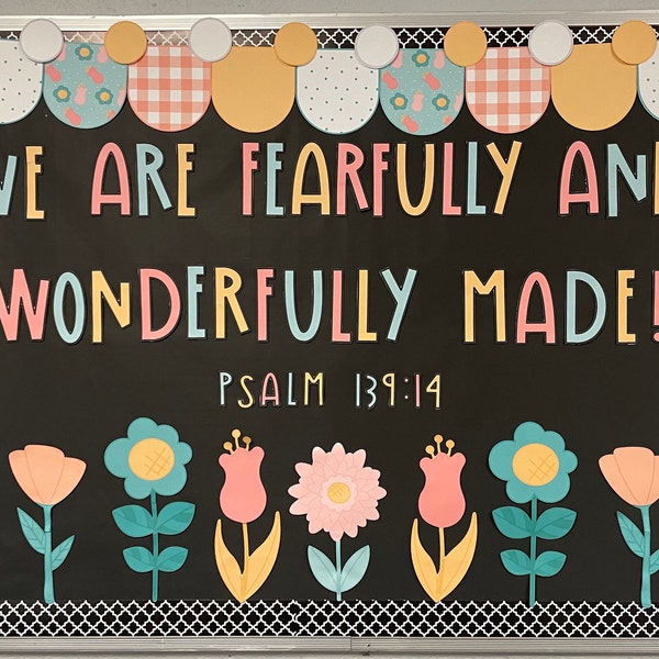 Seeds of Kindness - Spring Flowers - March Bulletin Board Kit - Etsy