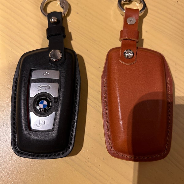 Leather Car Key Case for X, Key Holder for M, Keychain for GT Series ...