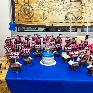 Pirate Treasure Chest Cupcake Wrapper instant Download - Etsy