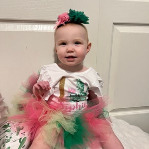 Fiesta Baby Girls Outfit, 1st Fiesta Birthday Girls Outfit, Uno ...