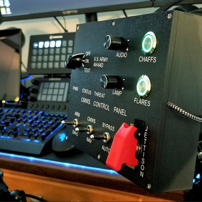 Star Citizen Button Box Space Simulator Switch Panel PC - Etsy