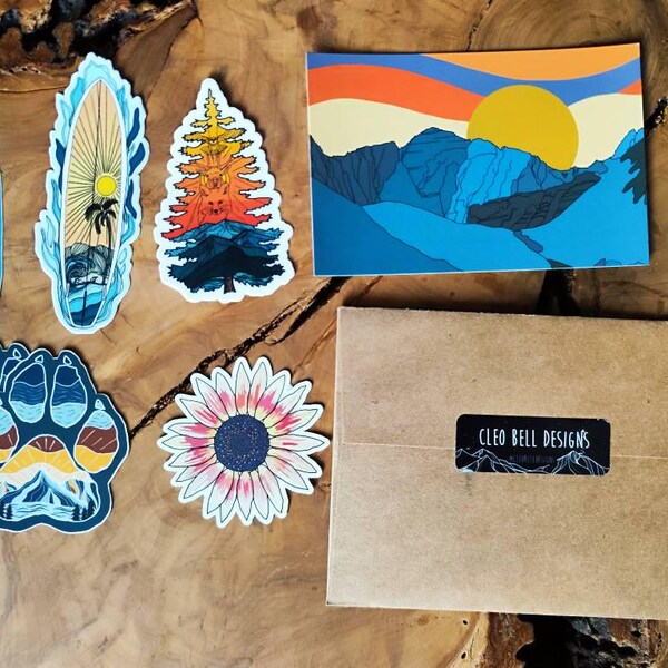 Pictured Rocks Sticker - Etsy