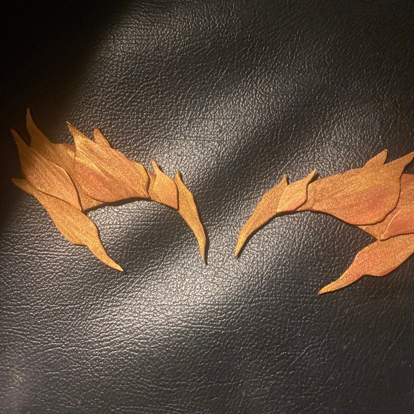 Poison Ivy Leaves Eyebrow Eye Mask AUTUMN A Leaves Costume Cosplay ...