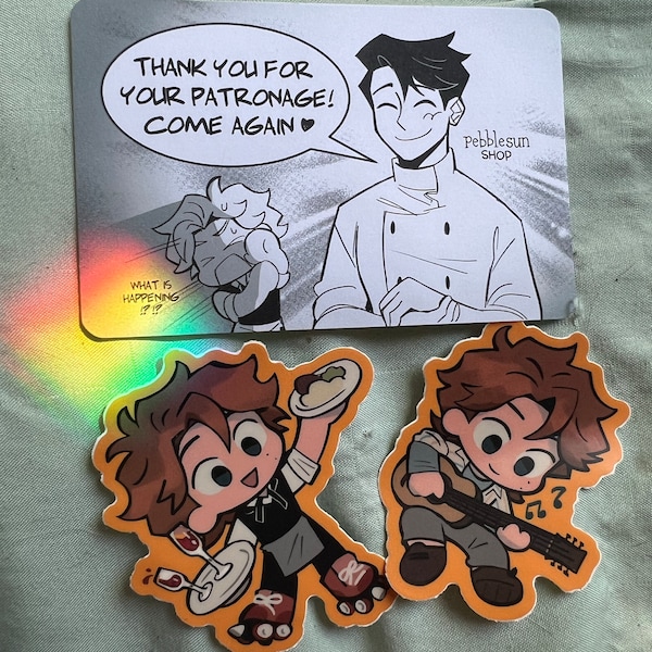 Rody Lamoree | Dead Plate | Matte Vinyl Stickers - Etsy