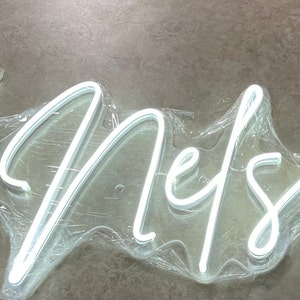 Custom Last Name Neon Sign Wedding for Reception Led Lights - Etsy