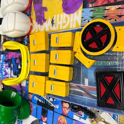 X-MEN CYCLOPS Utility Belt 3D Print Files DIY Cosplay - Etsy