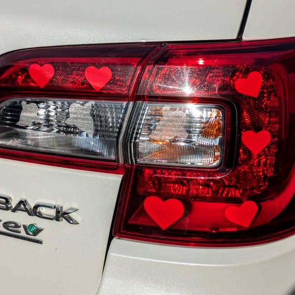 18 Assorted Whole Hearts Headlight Taillight Decals 2 Sticker Sheets ...