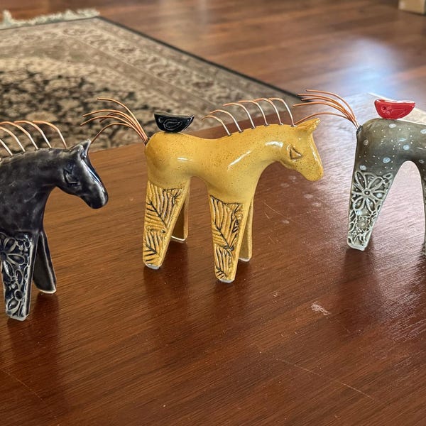 Raven or Crow With Key Bird Sgraffito Ceramic Plate, Crow Dish, Raven ...