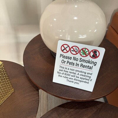 Food Allergy Counter Sign, Select Pack Size, Plastic Counter Sign, Free ...