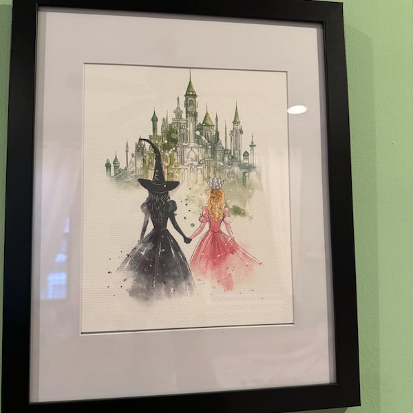 Wizard of Oz Illustration, Wicked Witch of the East, Glinda the Good ...