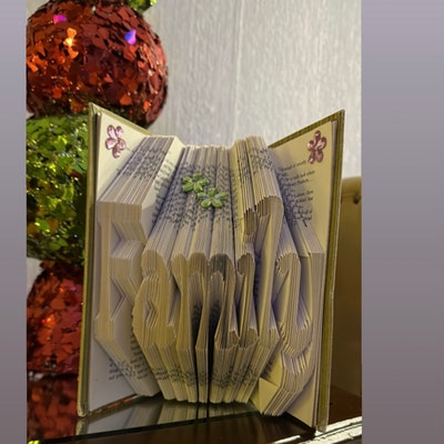 Folded Book Art Read - Etsy