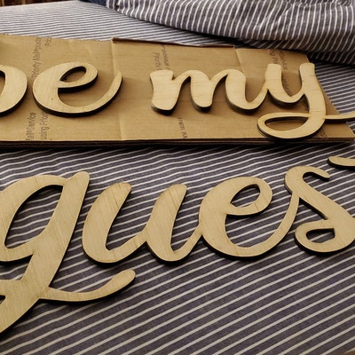 Custom Wood Word Sign, Personalized Wood Words, Wall Quotes, Wooden ...