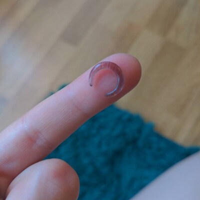 Violet Charoite Stone CURVED SEPTUM TUSK, Tribal Septum, Nose Pincher ...