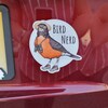 Bird Nerd Vinyl Sticker. Birding Bumper Sticker. Bird Lover Water ...