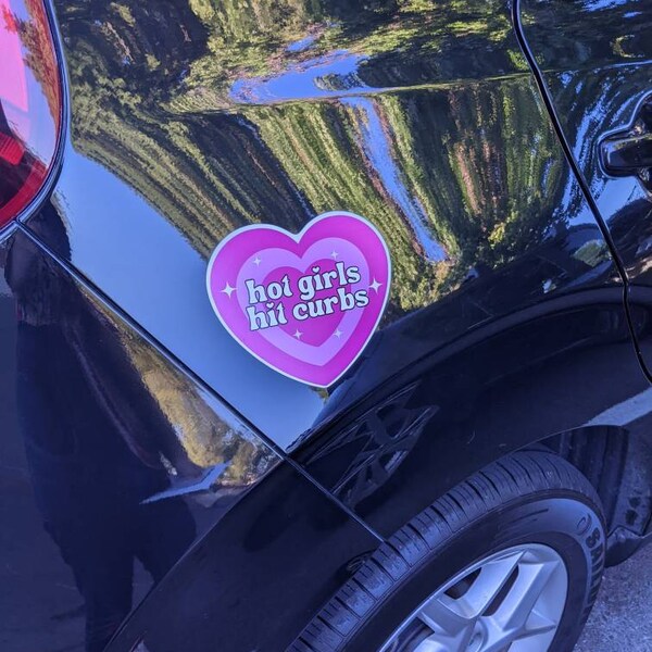 Hot Girls Have IBS Bumper Sticker | Gen Z Funny Pink Cute Car ...