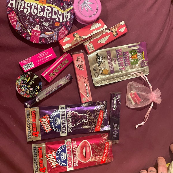 RAW SPIRIT BOX Wooden Rolling Tray Box With Cones, Papers and Tips Set ...