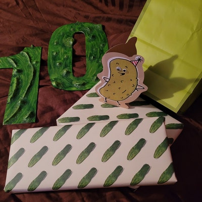 Printable Pickle Gift Tags, Downloadable Pickle Gift Tags, Pickle Gift ...