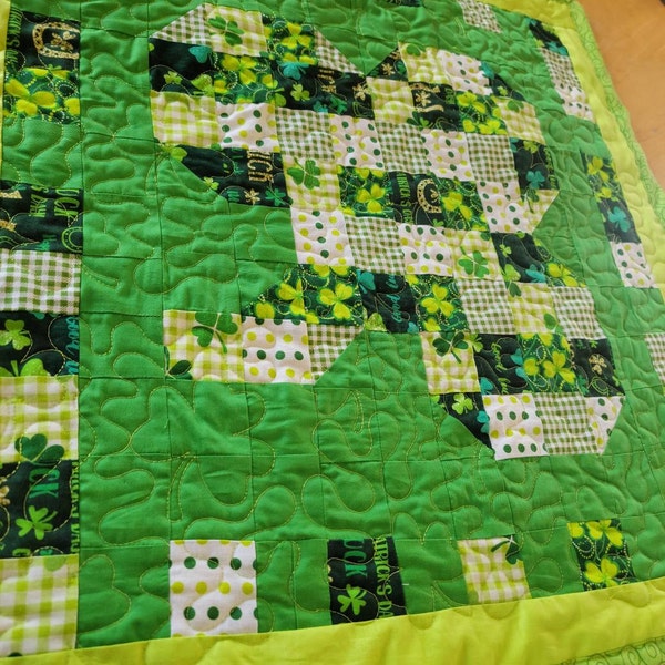 Clover Quilting Embroidery Design, Clover Quilting Block, Patrick ...