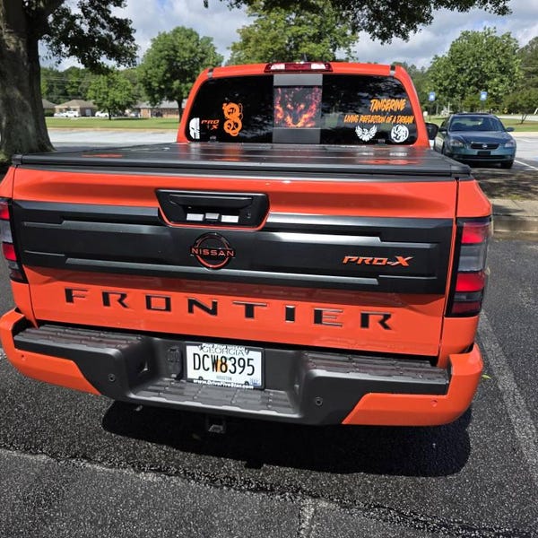 Nissan Frontier Prox Tailgate Emblem Decal Overlay 2022 2023 2024 2025 ...