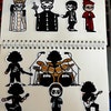 Ghost Chibi Stickers - Papa Emeritus, Primo, Secondo, Terzo, Cardinal ...