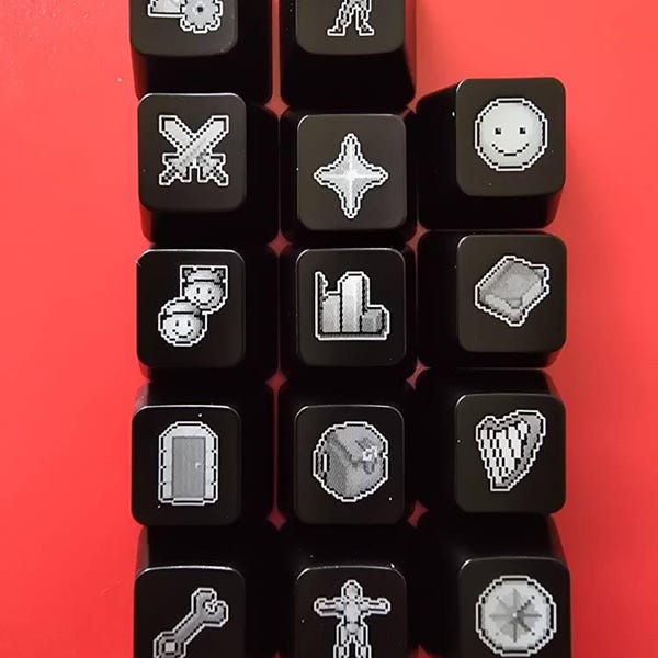 Dnd Class Symbol Keycap Set - Etsy UK