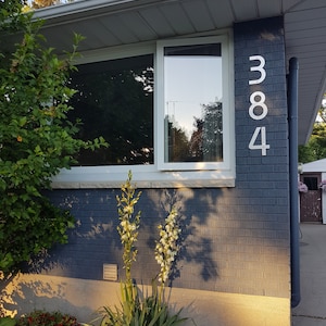 Large 10 Exterior House Numbers Exterior Signage You - Etsy