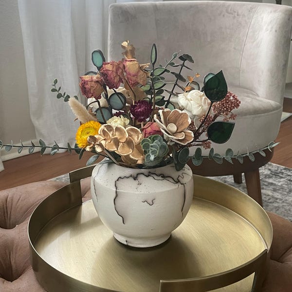 Handmade Horse Hair and Flash Fired Lidded Jar With Driftwood and ...