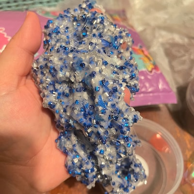 North Sea Slime, Inspired by North Sea Tok Trend, Coated Clear Slime ...