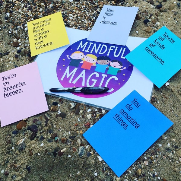 Compliment Card Postcard Pack - Positive Affirmation Postcard Set ...