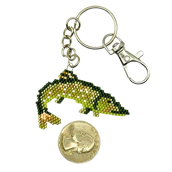 Pike Fish Brick Stitch Pattern - Brick or Peyote Stitch Pattern Based ...