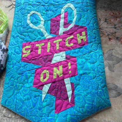 LET 'ER RIP Banner Pdf Pattern - Etsy