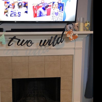 Two Wild Banner, Two Wild, 2 Year Old Party, Two Year Old Birthday, Two ...